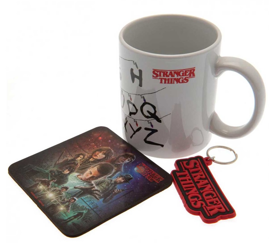 Set keramička šolja, podmetač i privezak STRANGER THINGS - | MAMUT