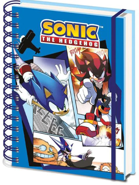 Notes A5 SONIC THE HEDGEHOG - | MAMUT