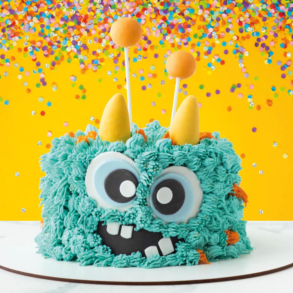 Rođendanska čestitka MONSTER CAKE - | MAMUT