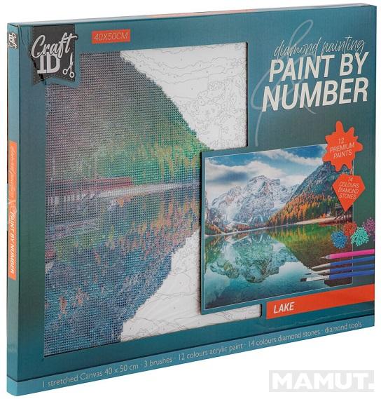 Oboj po brojevima JEZERO 40x50cm - | MAMUT