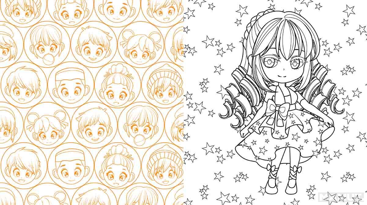 MANGA WORLD COLORING - Scott Harris | MAMUT
