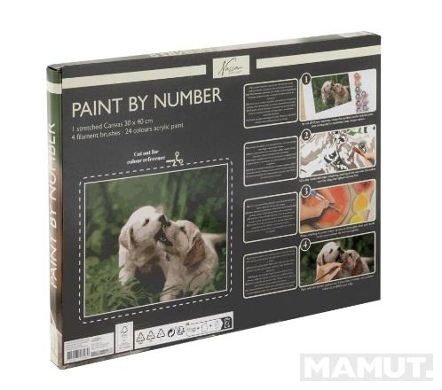 OBOJ PO BROJEVIMA Psi - | MAMUT