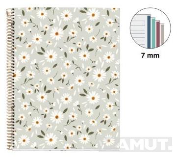 MIQUELRIUS notes A4 na linije FLOWERS - | MAMUT