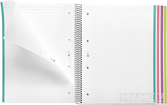MIQUELRIUS sveska A4 na linije TP URORA PROVENCE - | MAMUT