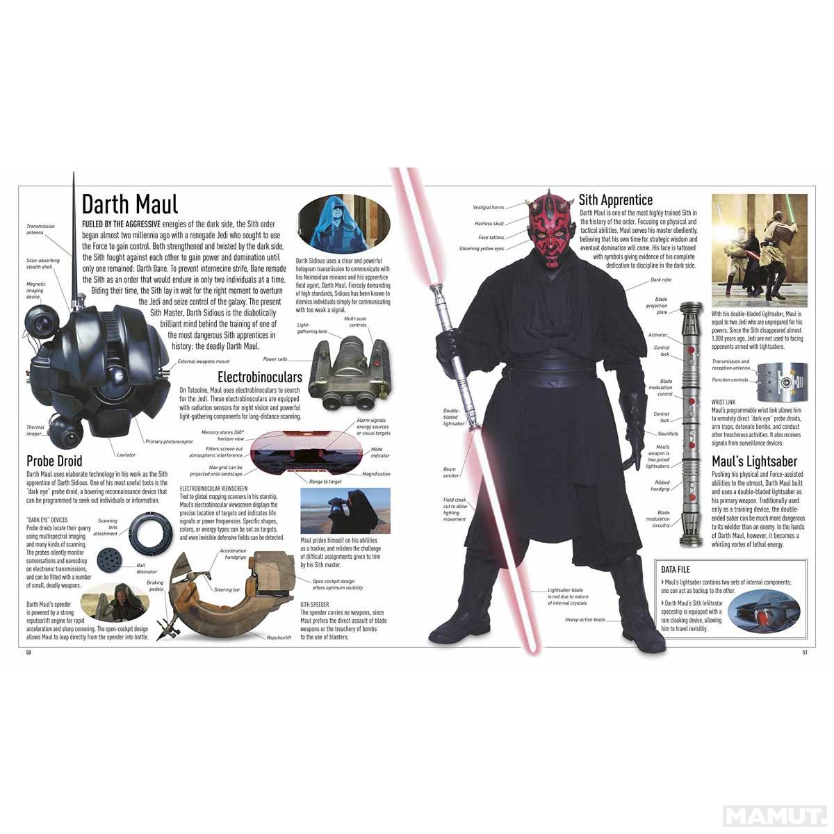 STAR WARS COMPLETE VISUAL DICTIONARY DK MAMUT