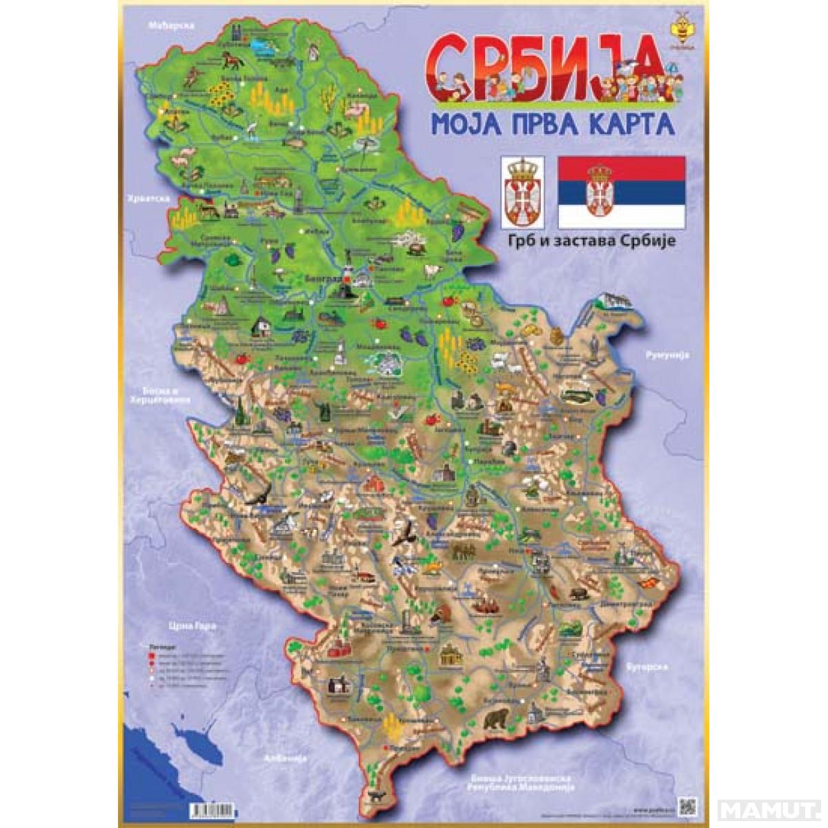 Geografska Karta Srbije Razred PDF, 53% OFF